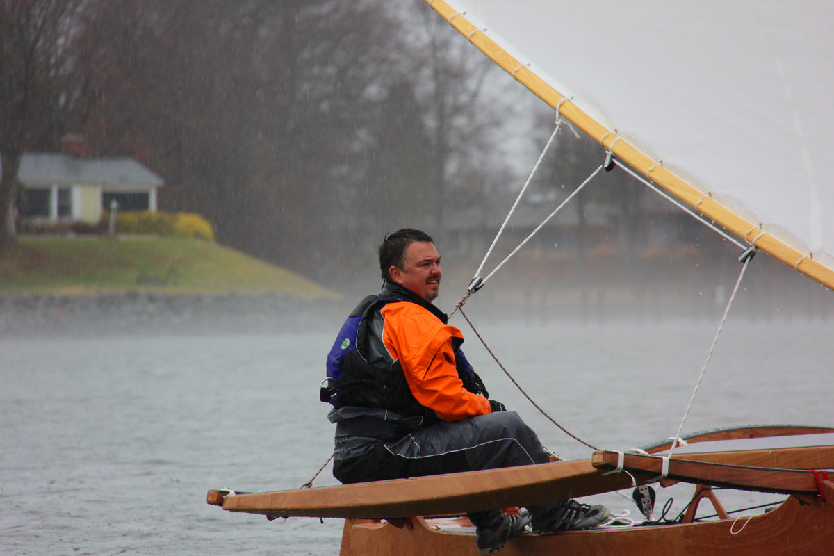 CLC Outrigger Junior First Sail – Chesapeake Light Craft