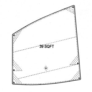 Mill Creek 16.5 Sail: 39 Square Feet in White & Tanbark – Chesapeake ...