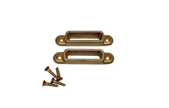 Bronze Deck Mount Bow Sockets (Pair) – Chesapeake Light Craft
