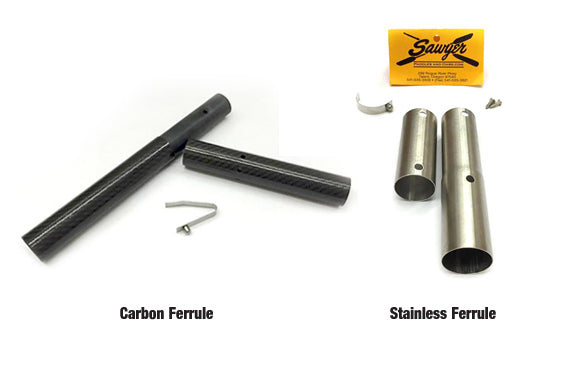 Kayak Paddle Ferrules: Ultra-light Carbon or Stainless Steel Ferrules ...