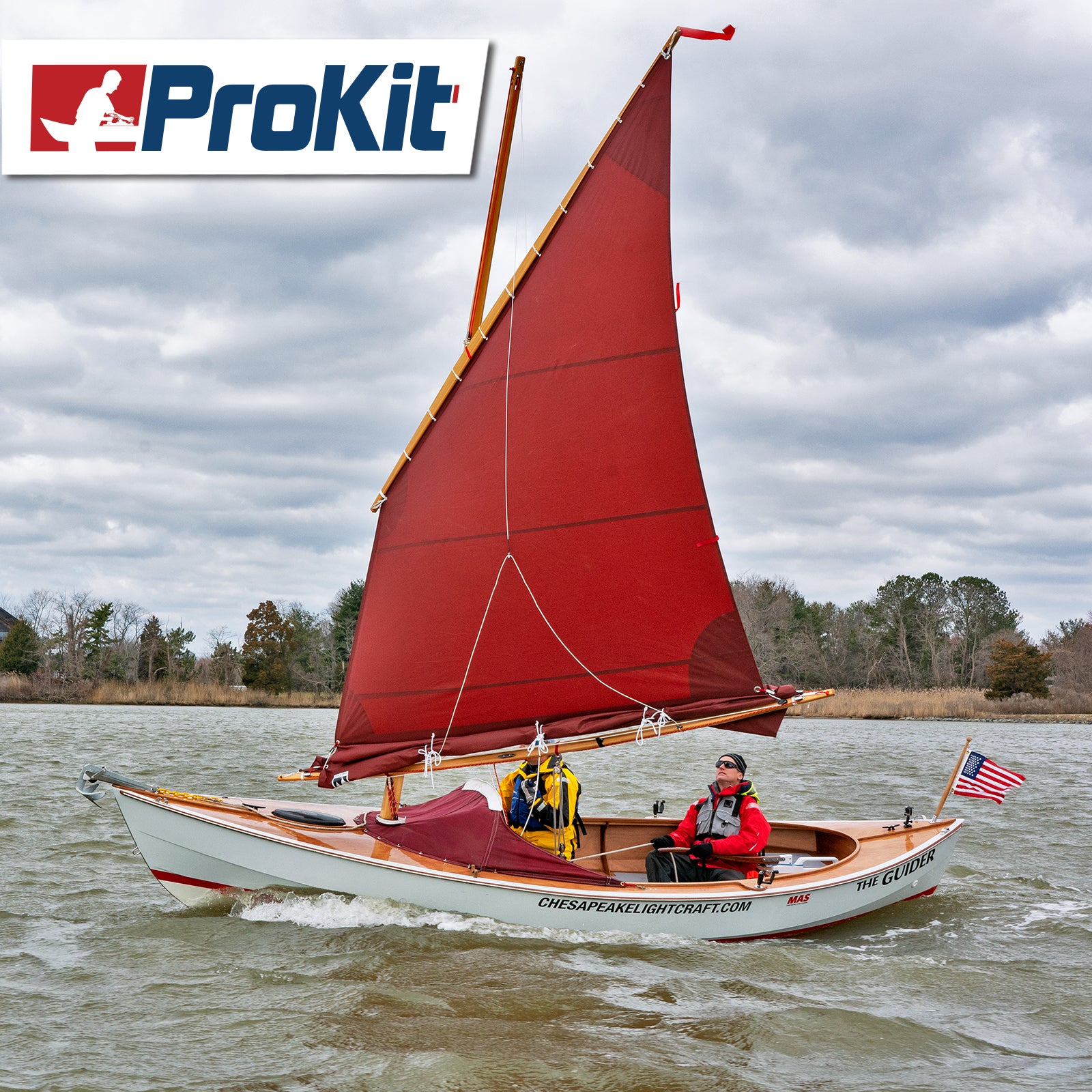 The Guider DIY Wooden Sailboat Pro Kit Kit – Chesapeake Light Craft