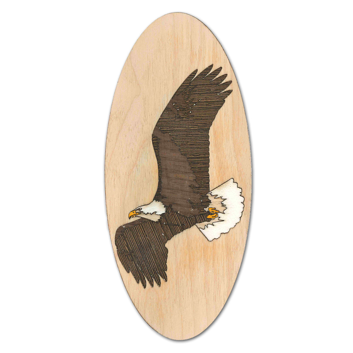 Bald Eagle Marquetry Inlay/Onlay – Chesapeake Light Craft