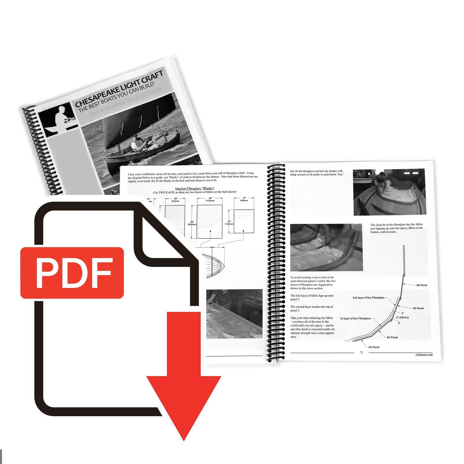 Nymph Canoe - Manual Only (Emailed PDF) – Chesapeake Light Craft