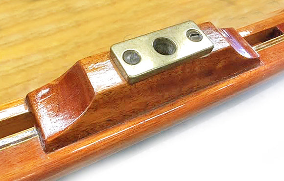 Oarlock Risers: Sipo Hardwood Blocks Add Clearance for Oars ...