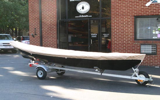 Custom-Fit Cover for the Dory Rowboat: Reinforced Fabric Protects and ...