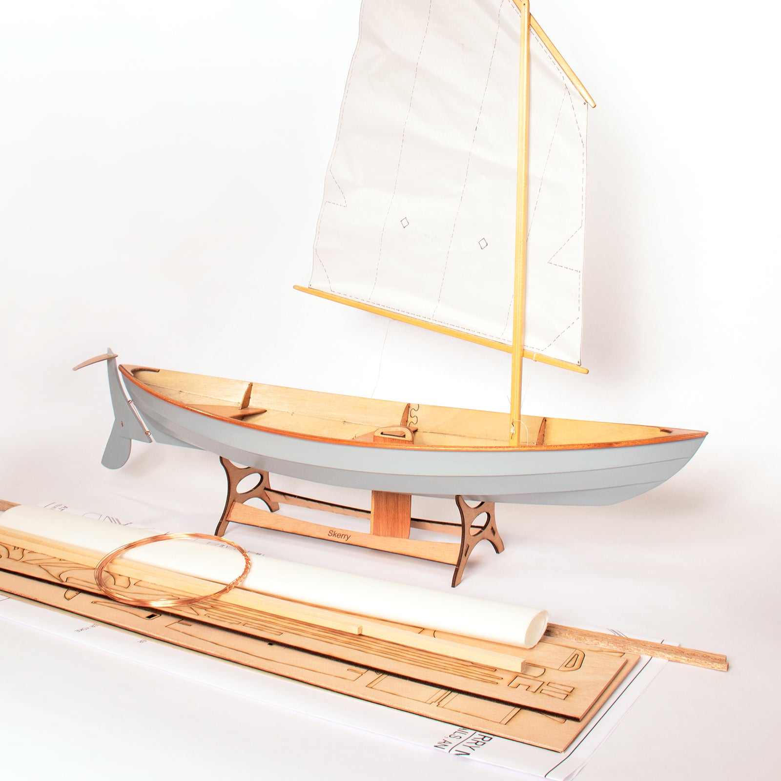 Skerry Scale Model Kit DIY Wooden Scale Model Kit Kit – Chesapeake ...