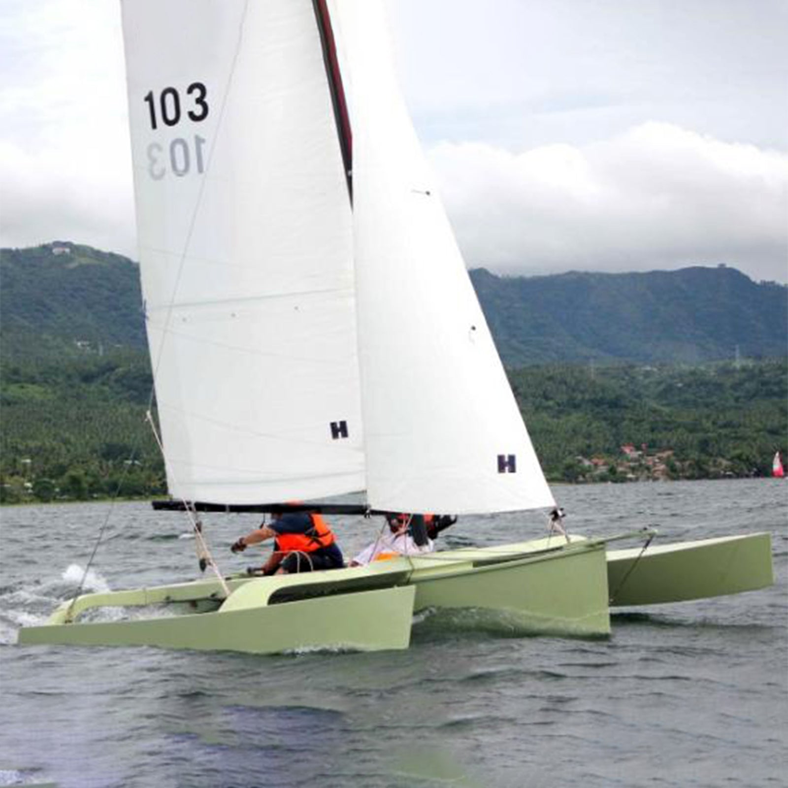 W17 Trimaran by Mike Waters DIY Wooden Sailboat Pro Kit Kit ...